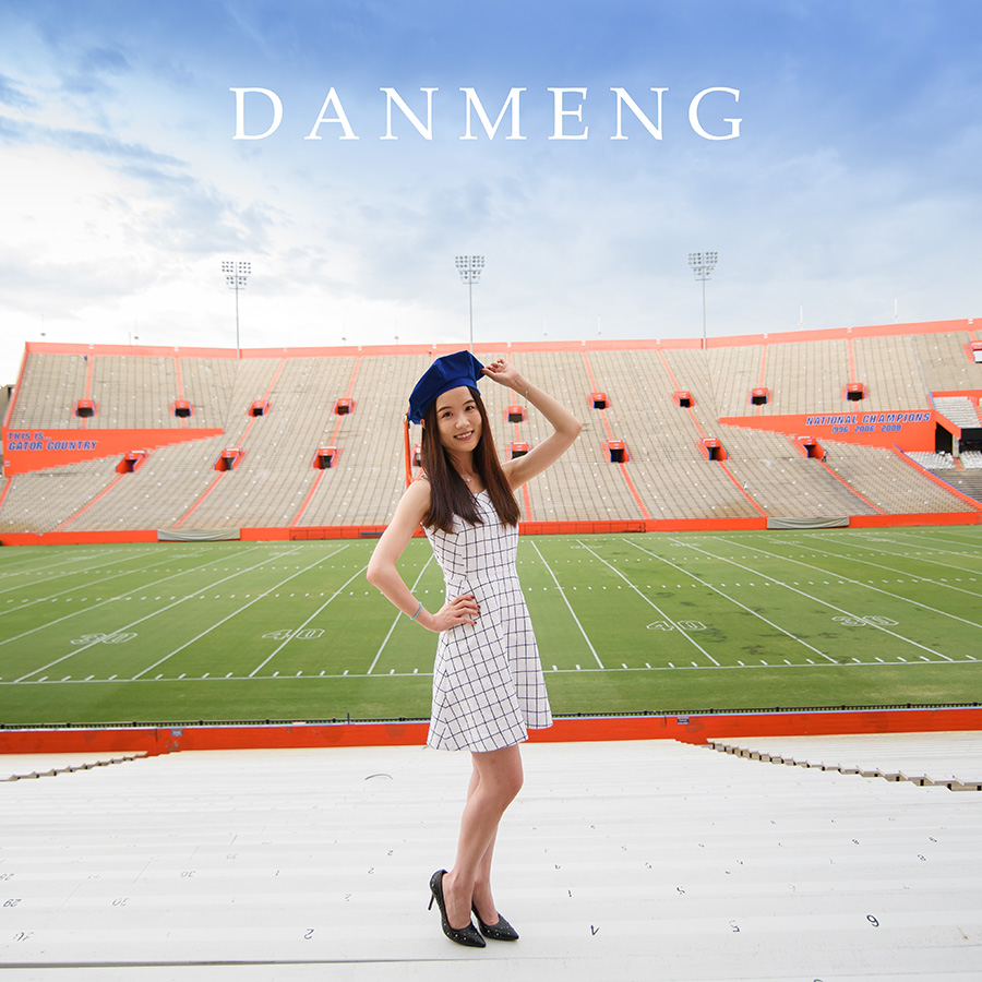 Danmeng / UF Grad Portraits / University of Florida Graduation / Gainesville Photographer ...